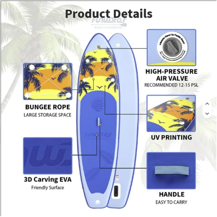 SUP Daska na naduvavanje – FunWater Tropical
