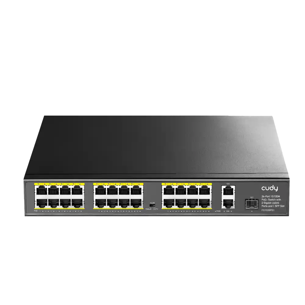 Svič 10/100 26-port Cudy FS1026PS1 PoE+