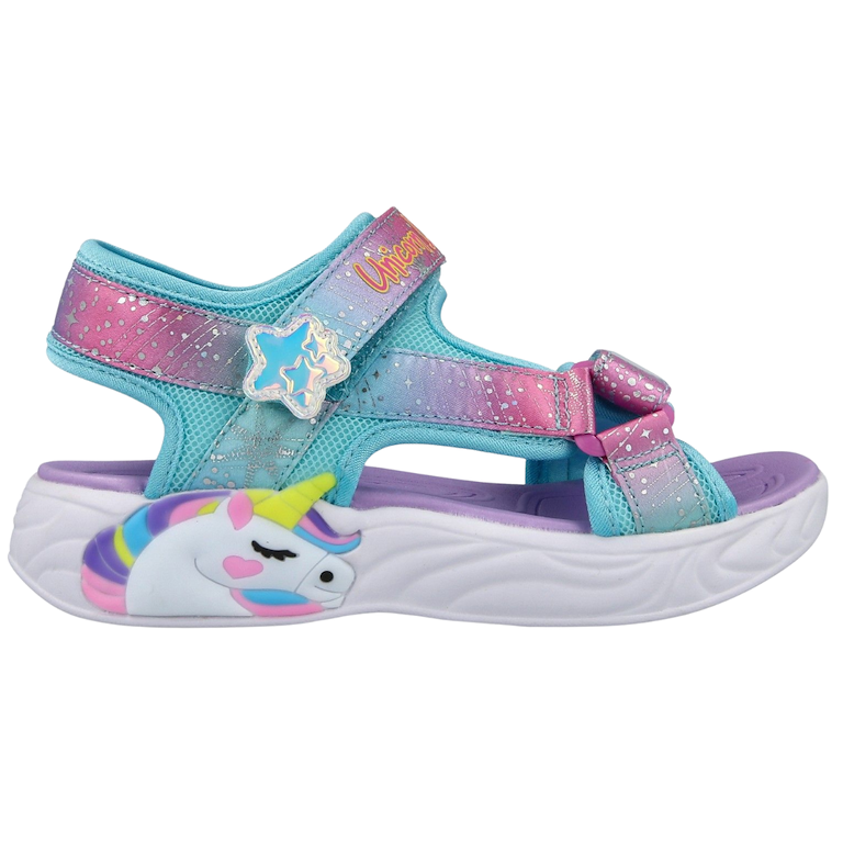 SKECHERS Plave Sandale za Devojčice UNICORN DREAMS - MAJESTIC BLISS