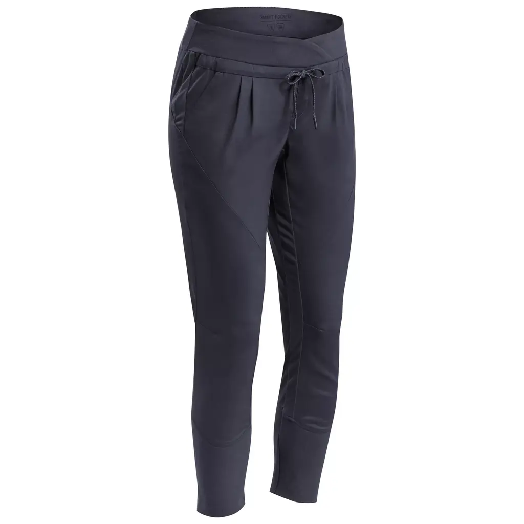 Pantalone za planinarenje NH500 ženske - sive