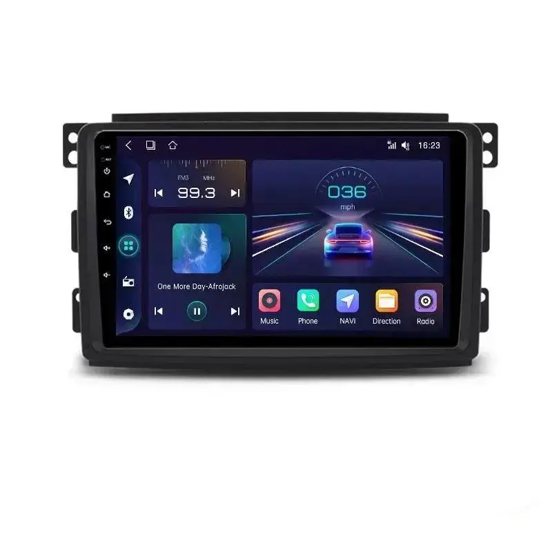 Kettz Blenda Za Multimediju Mercedes Benz Smart 2005-2010 9" KT-5Z16