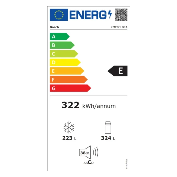 BOSCH frižider KMC85LBEA
