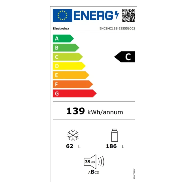 Electrolux frižider ENC8MC18S