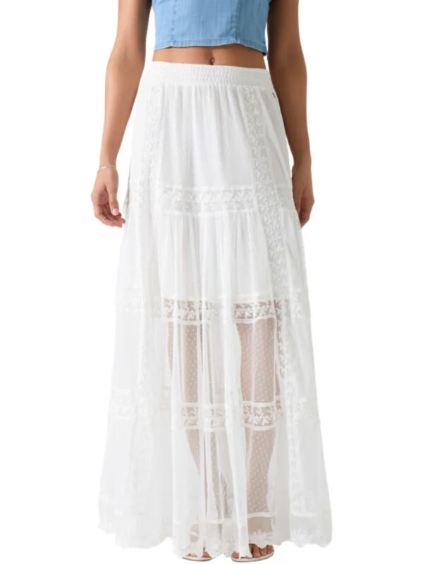 Guess - Bela maxi suknja