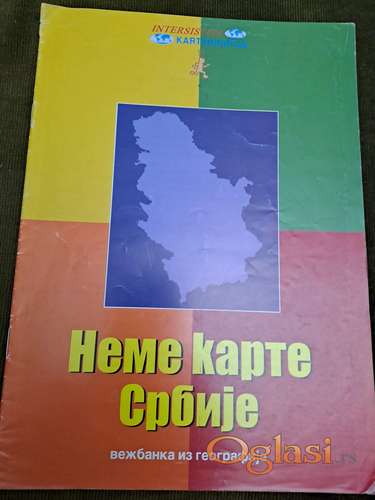 Neme karte Srbije Cena:150 dinara. Tel. 060-5858153