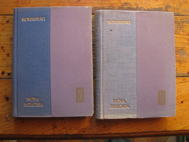 J. J. ROUSSEAU - NOVA HELOISA 1-2