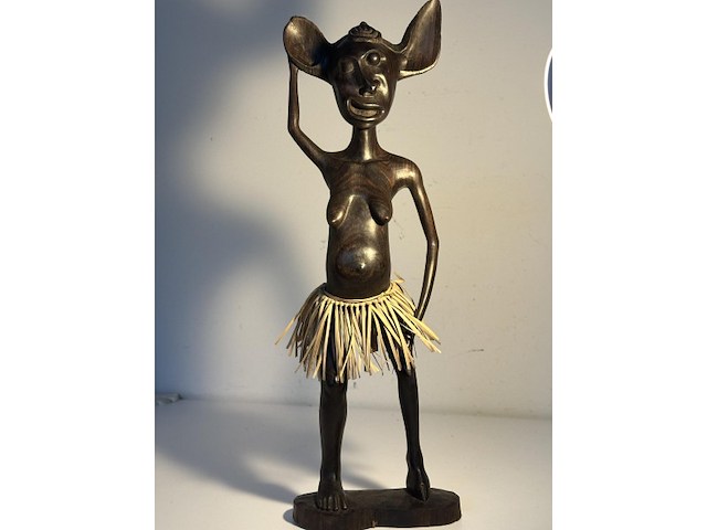Afrika Makonde Shetani, skulptura od ebanovine
