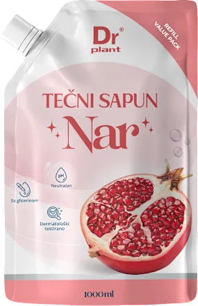 Dr Plant
Tečni sapun NAR - dopuna, 1.000 ml
