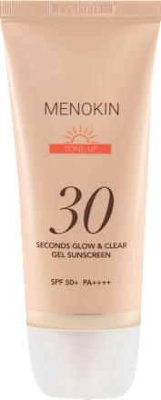 MENOKIN
30 SECONDS GLOW & CLEAR GEL krema za zaštitu od sunca, SPF 50+, 50 ml