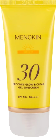 MENOKIN
30 SECOND GLOW & CLEAR GEL krema za zaštitu od sunca BRIGHT, SPF50+, 50 ml