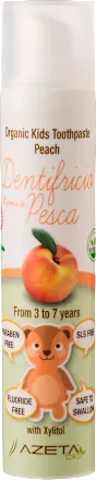 AZETA bio
Organska pasta za zube za decu - Breskva, od 3 - 7 godina, 50 ml