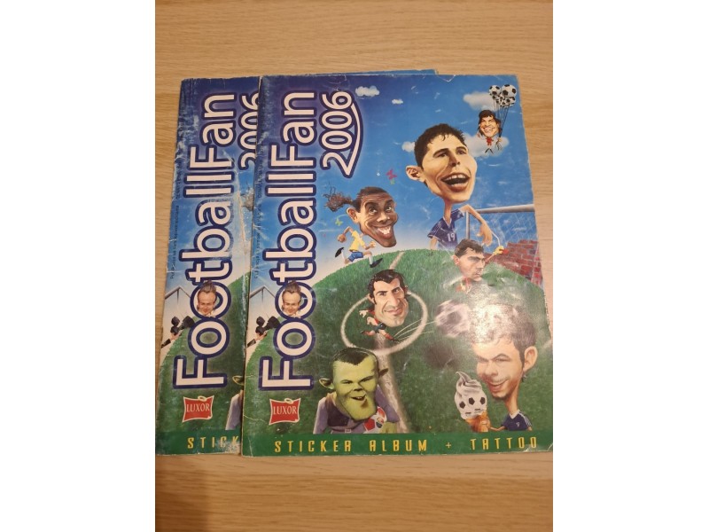 Football fan 2006 karikature - 2 albuma