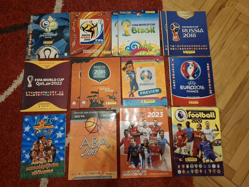 Lot raznih albuma - 15 kom