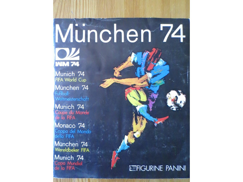 KOMPLETAN PANINI MUNCHEN 74 MINHEN 74 INOSTRANO IZDANJE