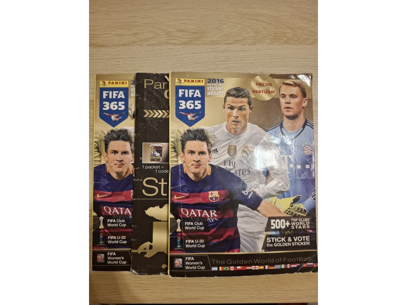 FIFA 365 2016 - 3 albuma