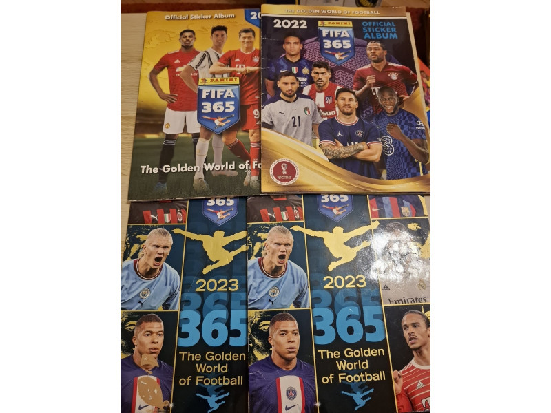 Fifa 365 2021 2022 2023 - 4 albuma