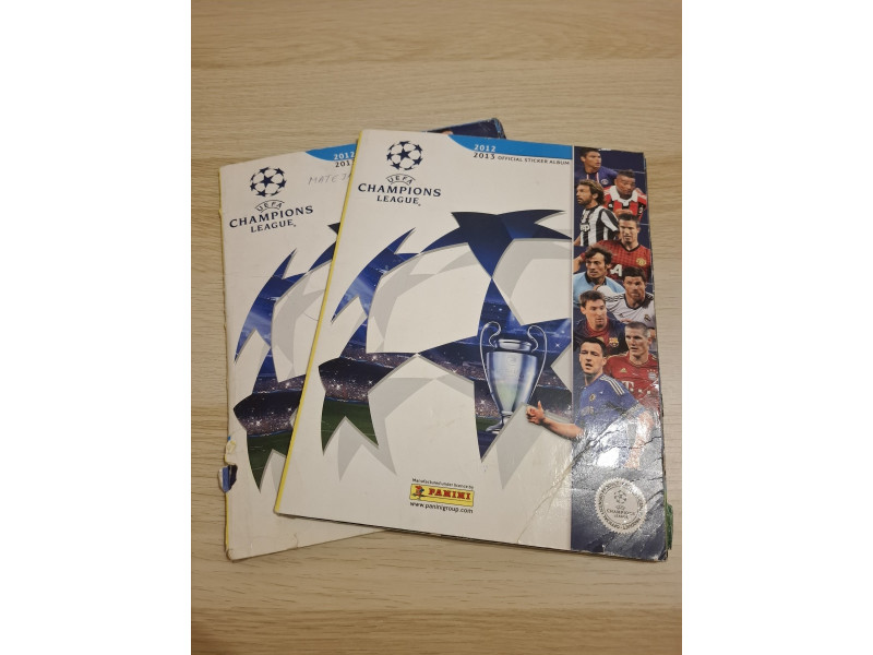 Liga Šampiona 2012 2013 - 2 albuma