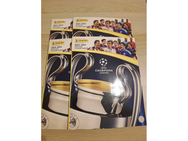 Liga Šampiona 2014 2015 - 4 albuma