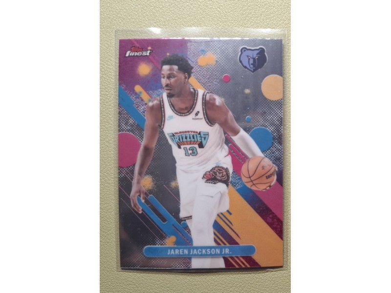 Jaren Jackson Jr NBA kartica 2025-26 Topps Finest