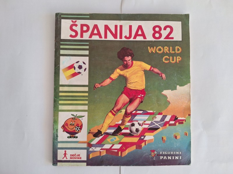Album Spanija 82 POPUNJEN