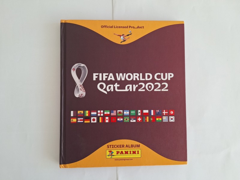 Album Katar 2022 tvrdokoričen PUN