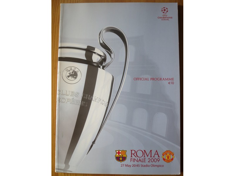 FINALE LIGE ŠAMPIONA RIM 09 BARSELONA MANCHESTER UNITED