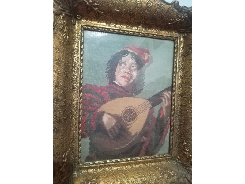 Rasprodaja Viler Goblen veliki original `Lautist/