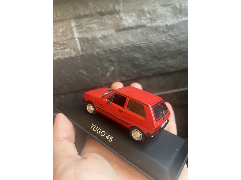 Legendarni automobili yugo golf fica zastava deagostini
