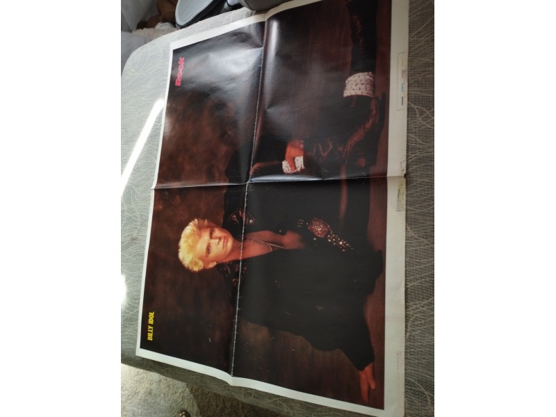Rock poster Deep Purple,Billy Idol