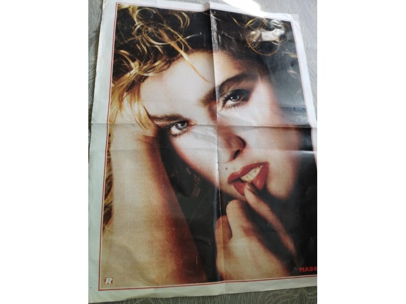 Rock poster Bruce Springsteen,Madonna
