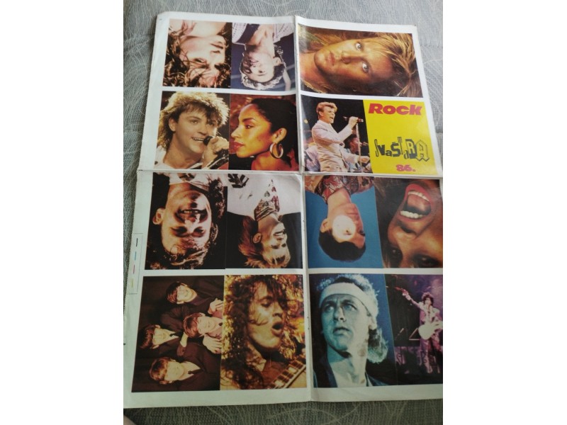 Rock poster mix rock - pop