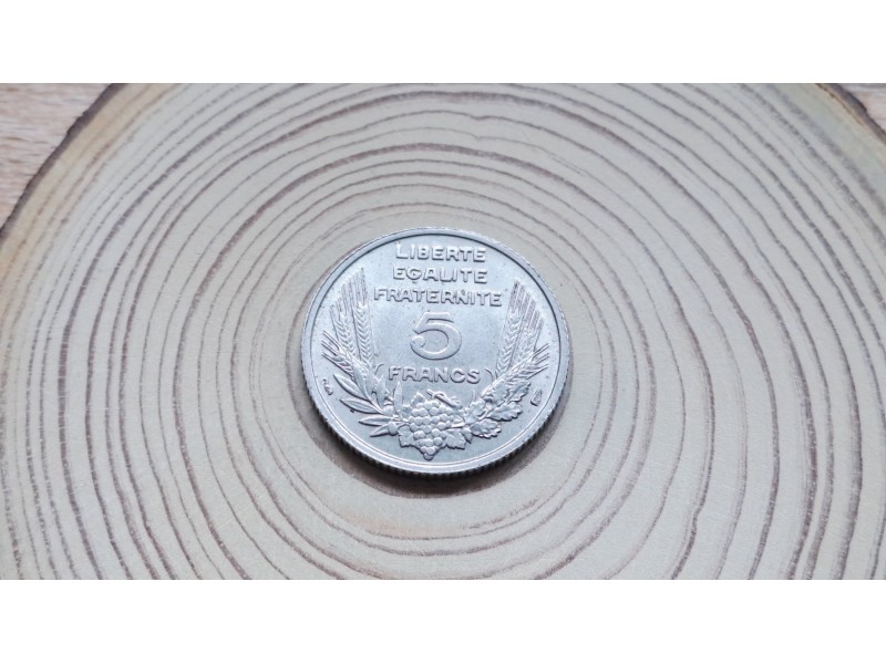 FRANCUSKA 5 FRANCS 1933 GODINA