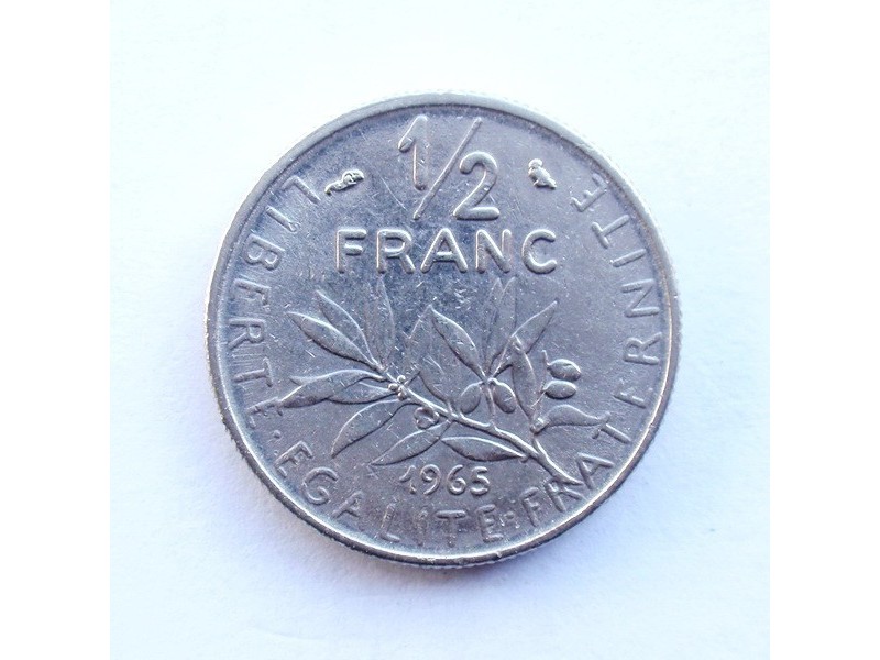 Francuska pola franka 1965