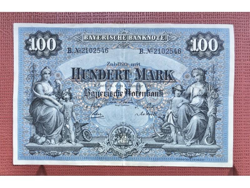 100 maraka 1900 god. redje
