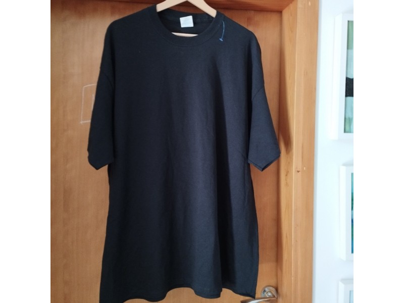 NOVA CRNA PAMUČNA MAJICA 2XL