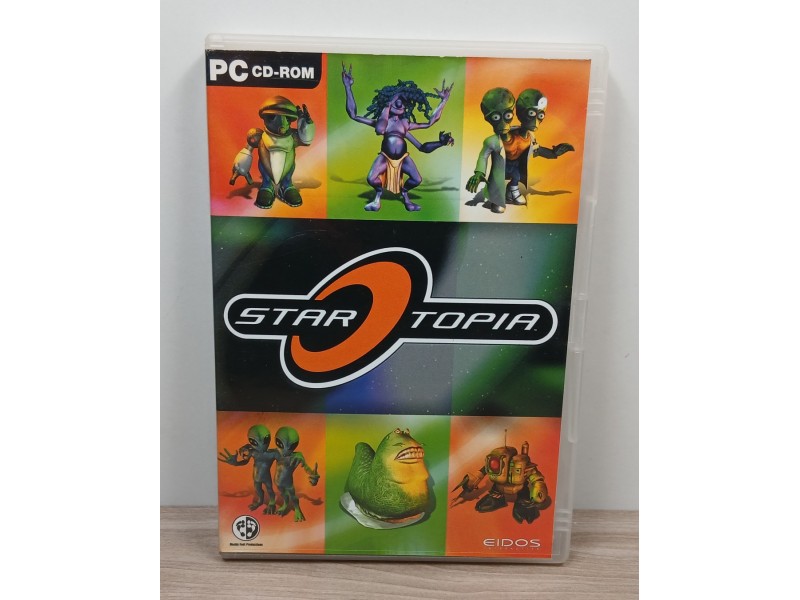 PC Igra Startopia - Original Eidos 2001 (Retro CD-ROM)