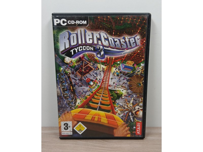 RollerCoaster Tycoon 3 PC Igra - Retro Simulacija