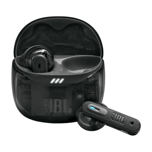 JBL TUNE FLEX 2 GHOST CRNE BT SLUSALICE sa ANC