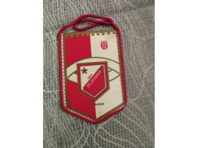 FK Vojvodina Novi Sad fudbalska zastavica vintage