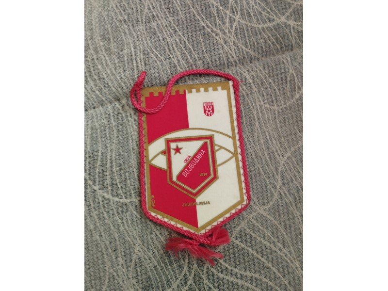 FK Vojvodina Novi Sad fudbalska zastavica vintage