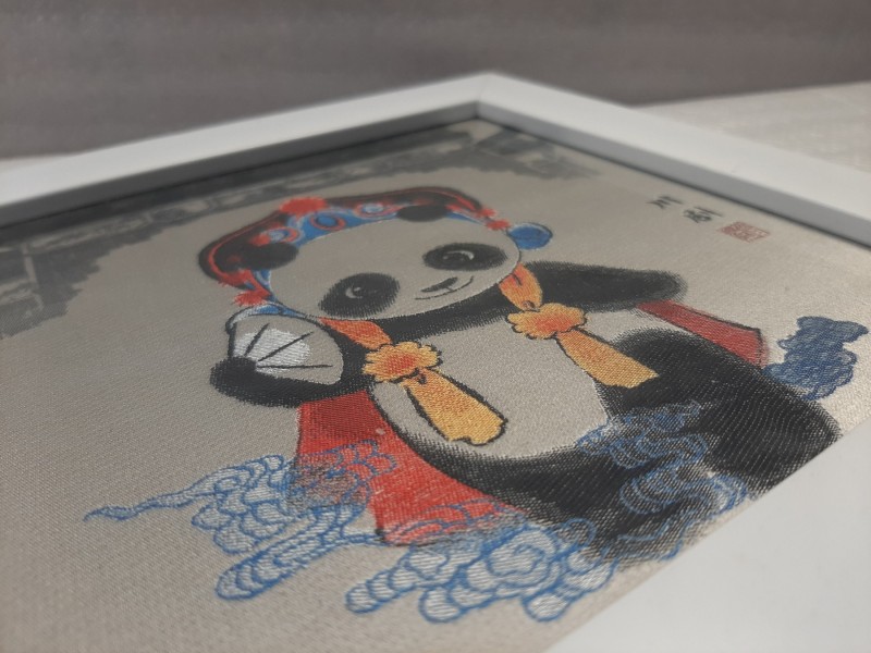 LUKS RARITET ORIGINALNI SHU BROKAT UMETNIČKI ART VEZ