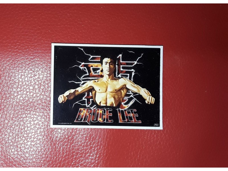 Magnet za frižider – motiv Brus Li (oko 7 x 5 cm)