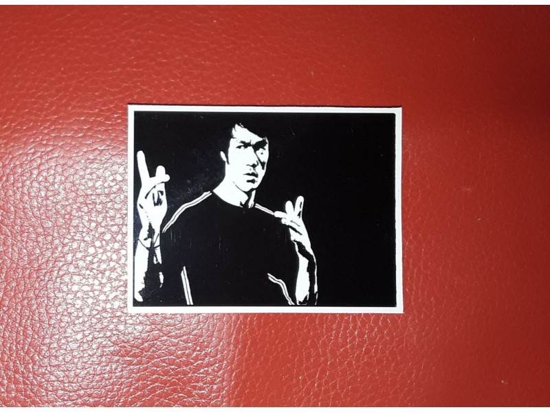 Magnet za frižider – motiv Brus Li (oko 7 x 5 cm)
