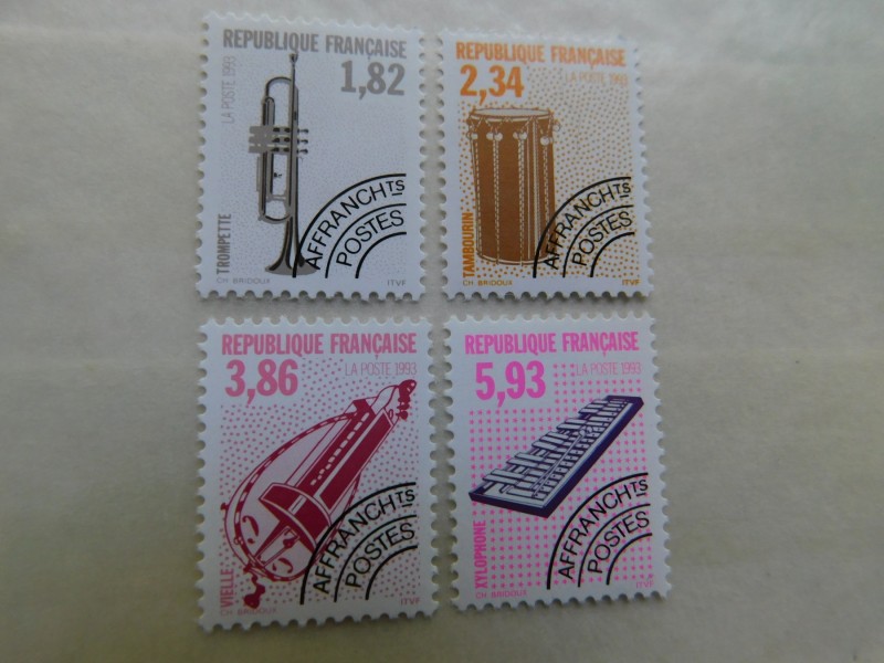 FRANCUSKA 1993 KOMPLET ČISTA SERIJA