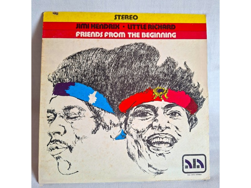 JIMI HENDRIX AND LITTLE RICHARD! AMERIČKO! OMOT5-,LP5!