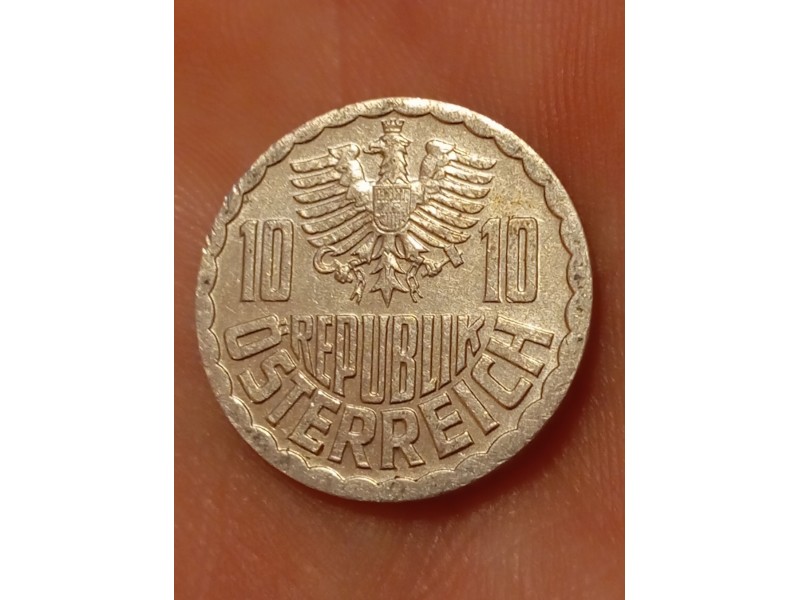 10 groschen 1989g.