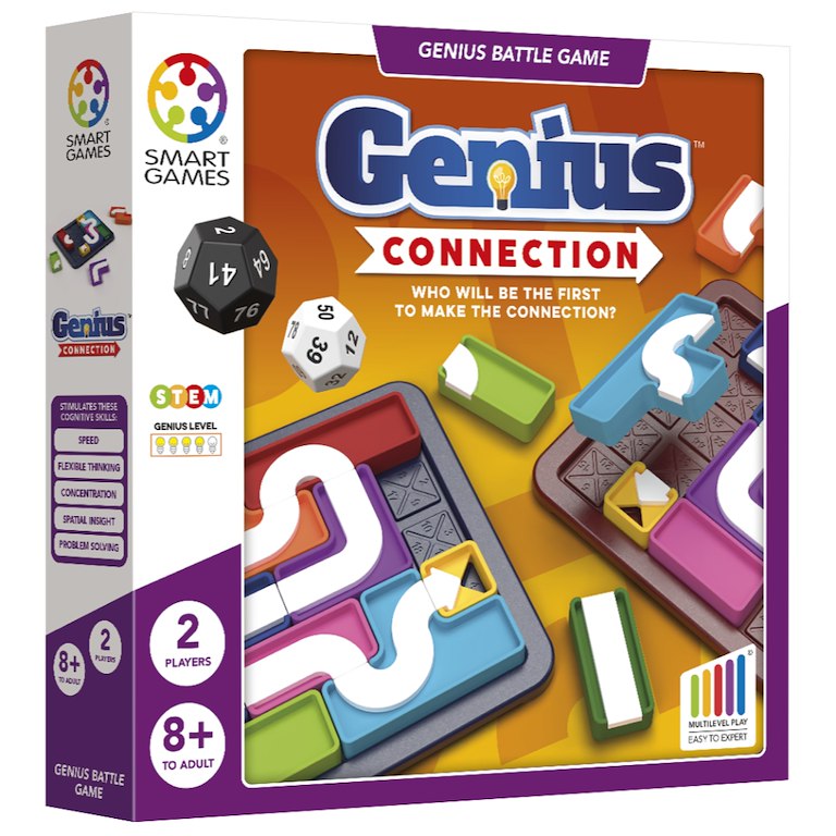 GENIUS CONNECTION društvena igra 8+(2 igrača)
