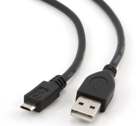 CCP-mUSB2-AMBM-1M Gembird USB 2.0 A-plug to Micro usb B-plug DATA cable 1M BLACK