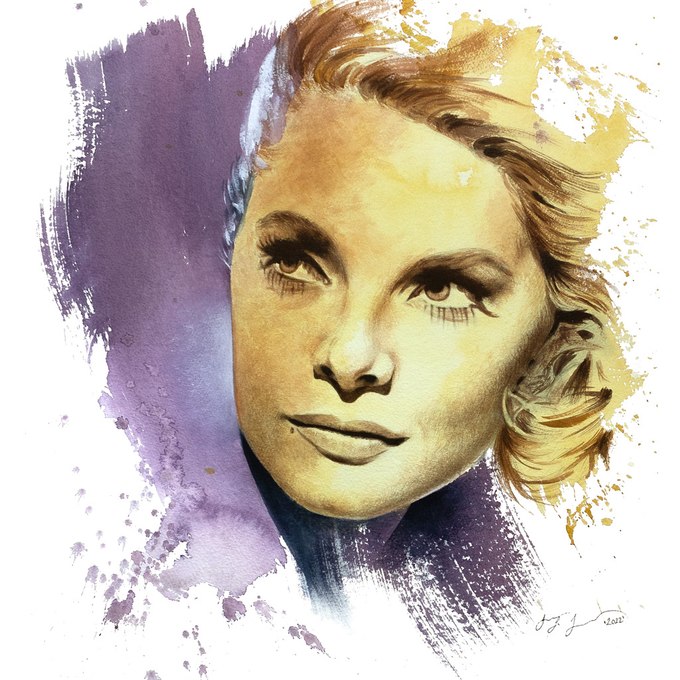 Autorsko delo - Portret Virna Lisi