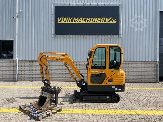 Mini bager
Hyundai Robex 16-9